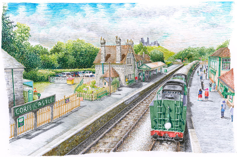 Corfe Castle Station – Coastal Creative